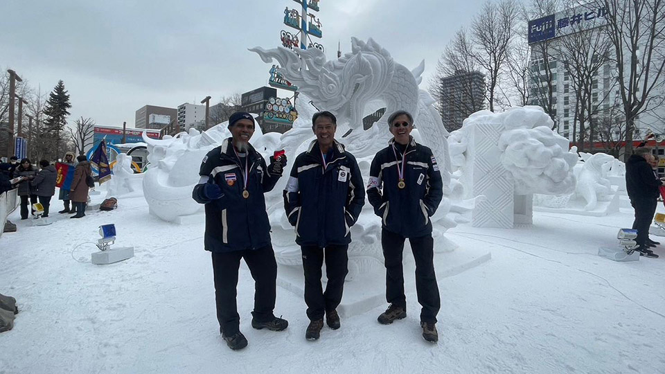 Thailand’s ‘Naga Fireballs’ wins 1st runner-up in International Snow ...
