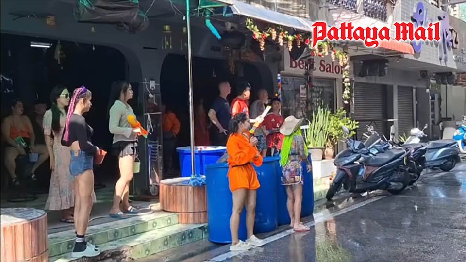 Early Songkran celebrations soak Pattaya streets — tourists advised to ...