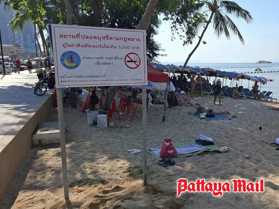 Pattaya’s ‘Smoke-Free Beaches’ policy faces backlash as residents ...
