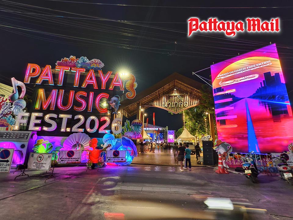 Final weekend of Pattaya Music Festival 2026 set to rock Lan Pho Naklua ...