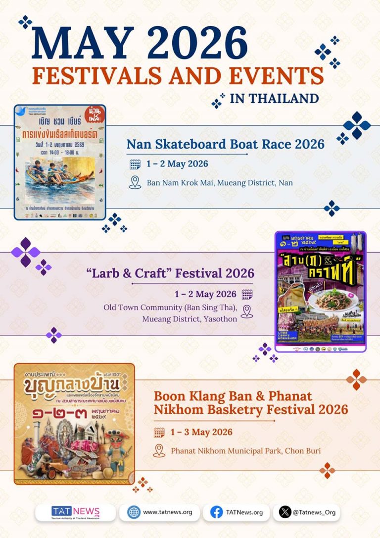 Thailand in May 2026 set for month-long wave of festivals, culture and ...