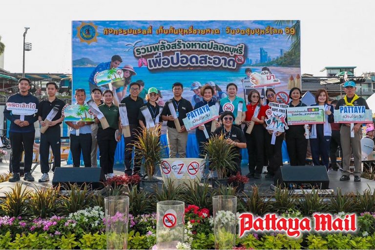 Pattaya launches beach cigarette butt cleanup rally ahead of World No ...