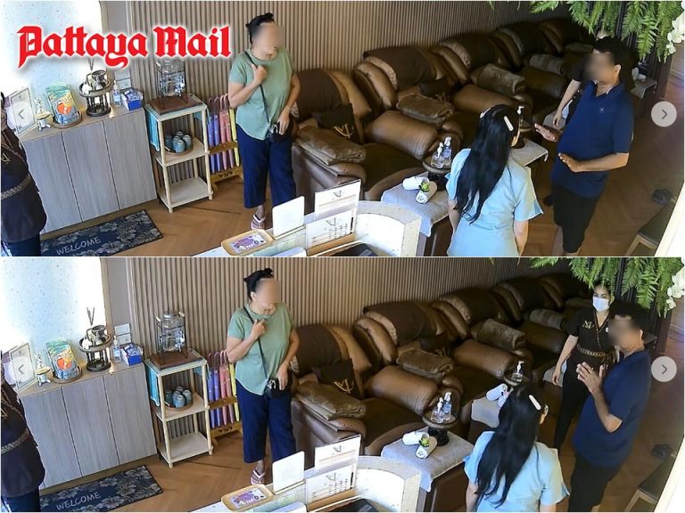 Foreign customer removed after inappropriate behavior at Bangkok ...