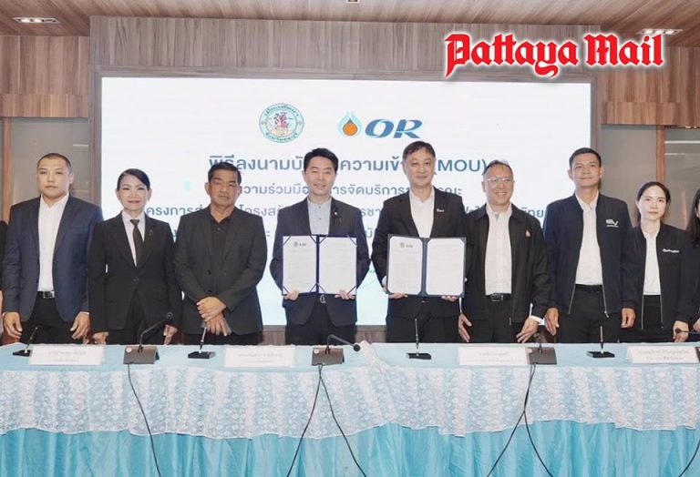 Pattaya partners OR to expand EV charging network under ‘Go Green’ push ...