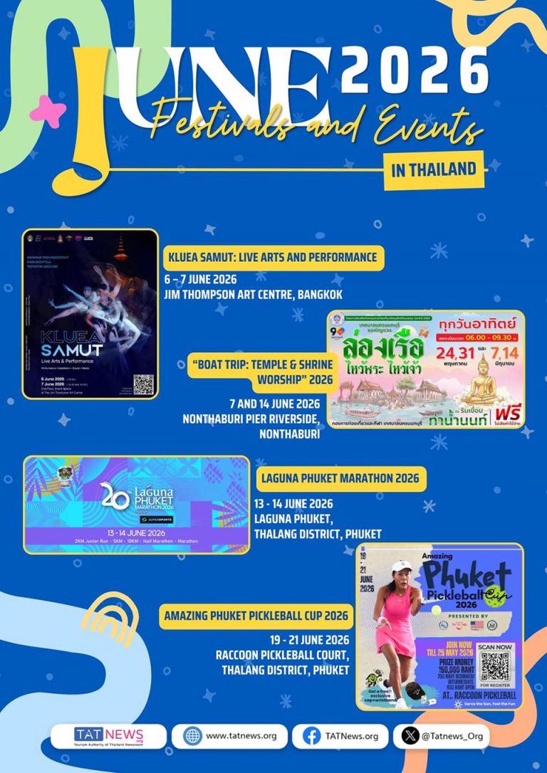 Festivals, marathons and cultural showcases define Thailand’s June 2026 ...