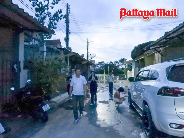 Pattaya officials face flooding woes and dark street complaints in Khao ...