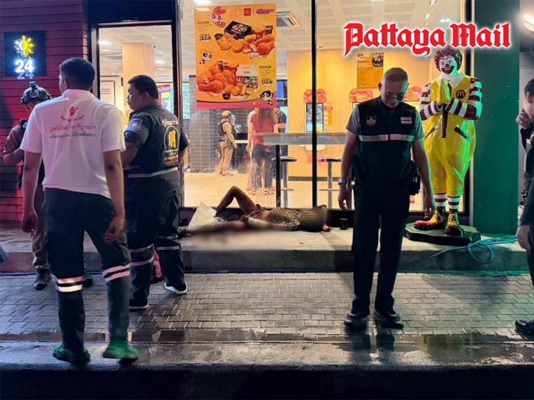 Homeless man slashed in violent beachfront clash in Pattaya as police ...
