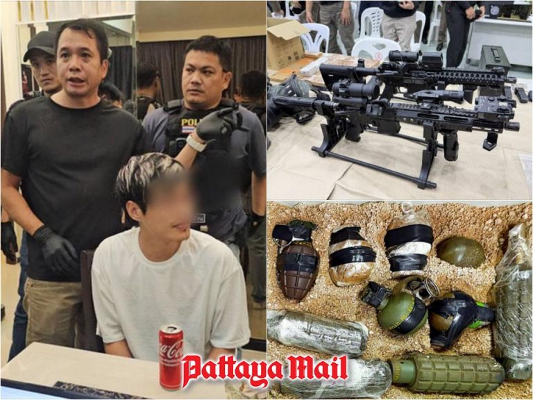 Police refuse to rule out sabotage in Na Jomtien weapons and explosives ...
