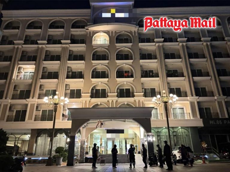 Chinese tourist dies after falling from sixth-floor Pattaya hotel onto ...