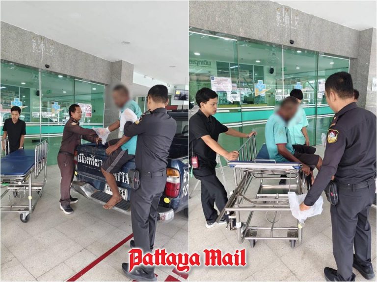 Pattaya officers rush to aid homeless man after seizure near Naklua ...