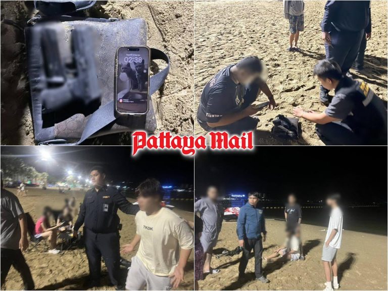 Armed beach confrontation stopped before violence erupts in Pattaya ...