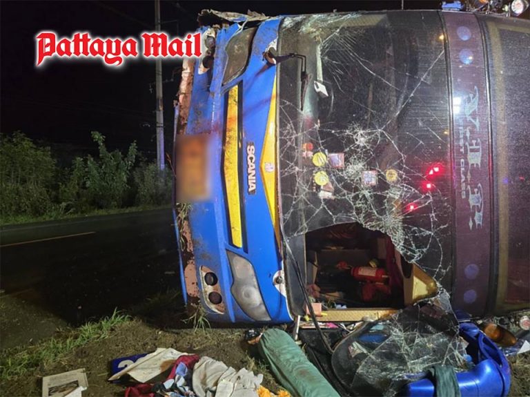 No deaths, but new safety questions after double-decker bus overturns ...
