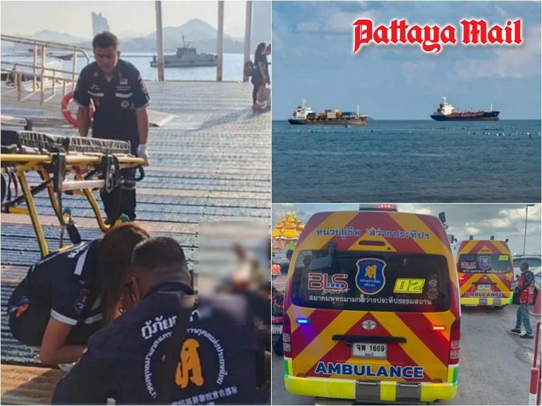 Speedboat collides with cargo ship off Sriracha coast, navigation ...