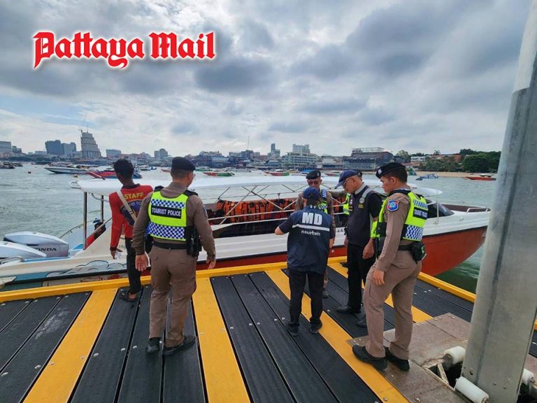 Pattaya Checks Passenger Boats To Close Safety Gaps Before Rough Seas